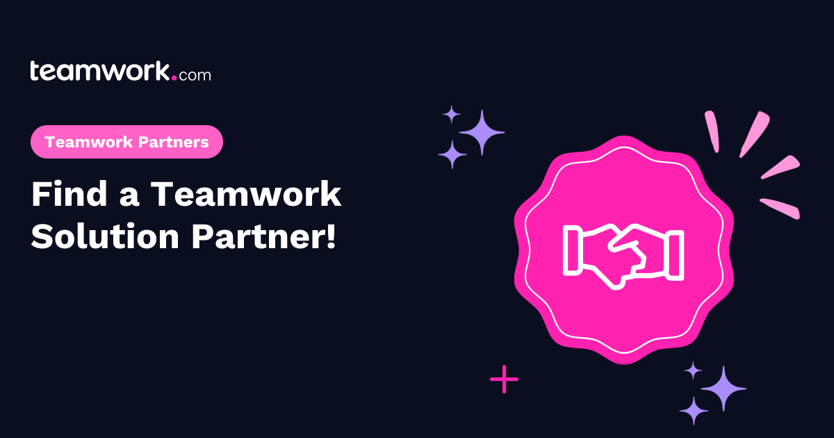 Find a Teamwork Solution Partner!